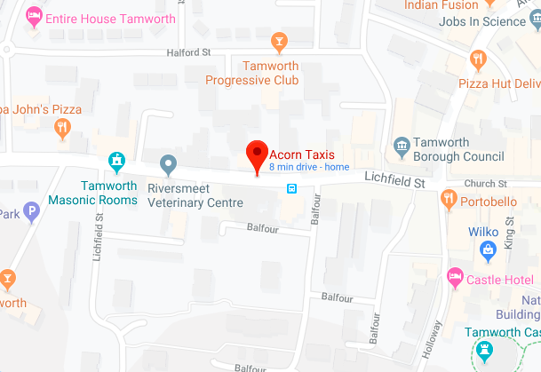 Acorn Taxis Tamworth - Taxis Available 24/7