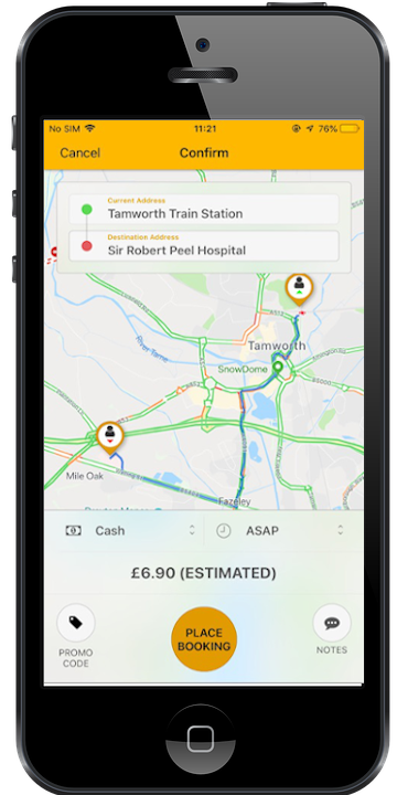 Acorn Taxis Tamworth - Taxis Available 24/7